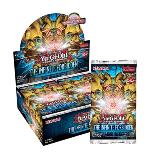 YUGIOH INFINITE FORBIDDEN BOOSTER BOX – DESIGN-JM